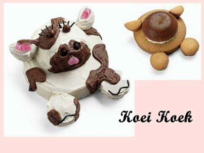 In en om die huis: om 'n koei koek te maak