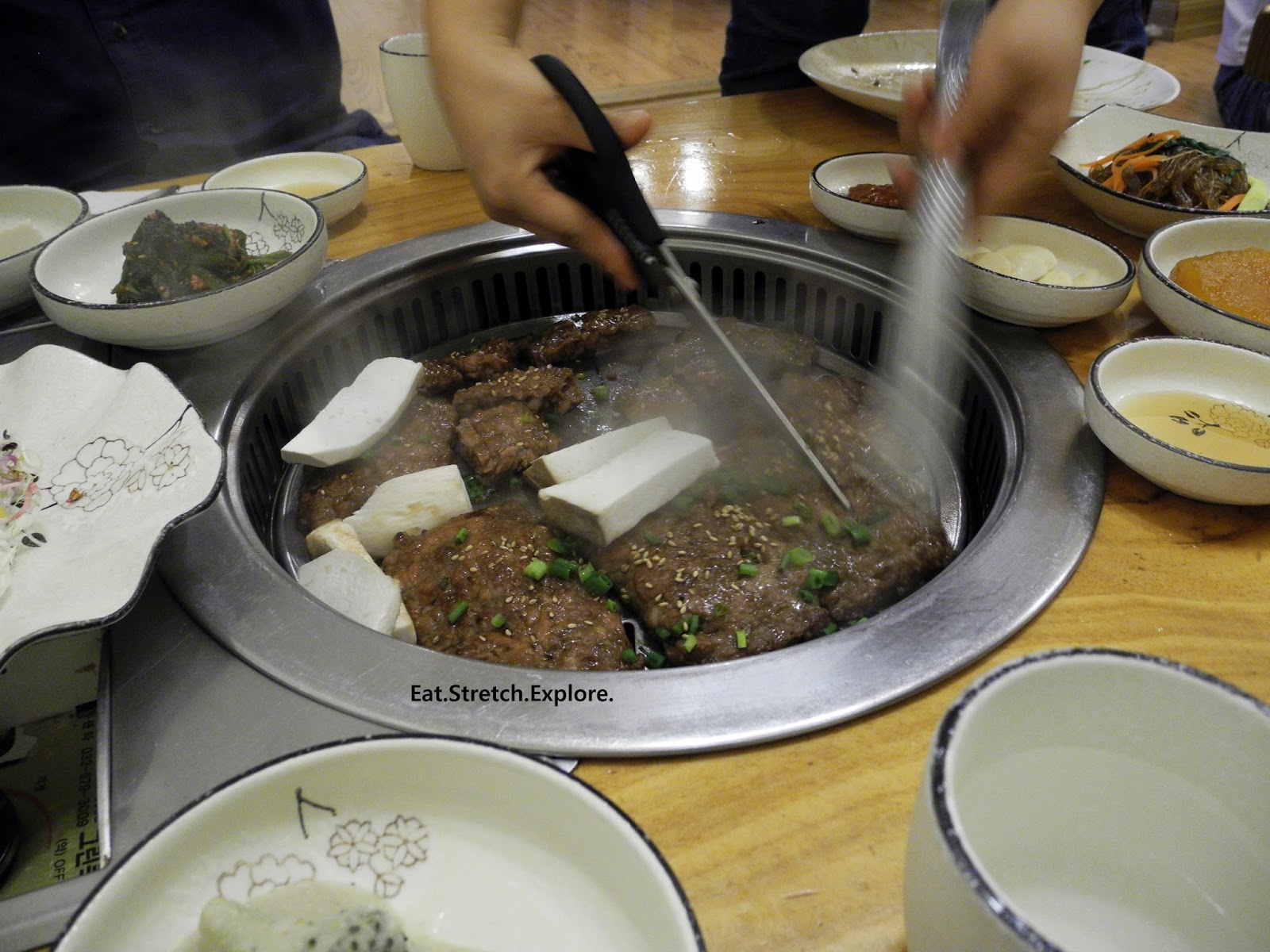 [Jeonju - Hanok Village] Gyodong Dduk Galbi - Delicious marinated meat ...
