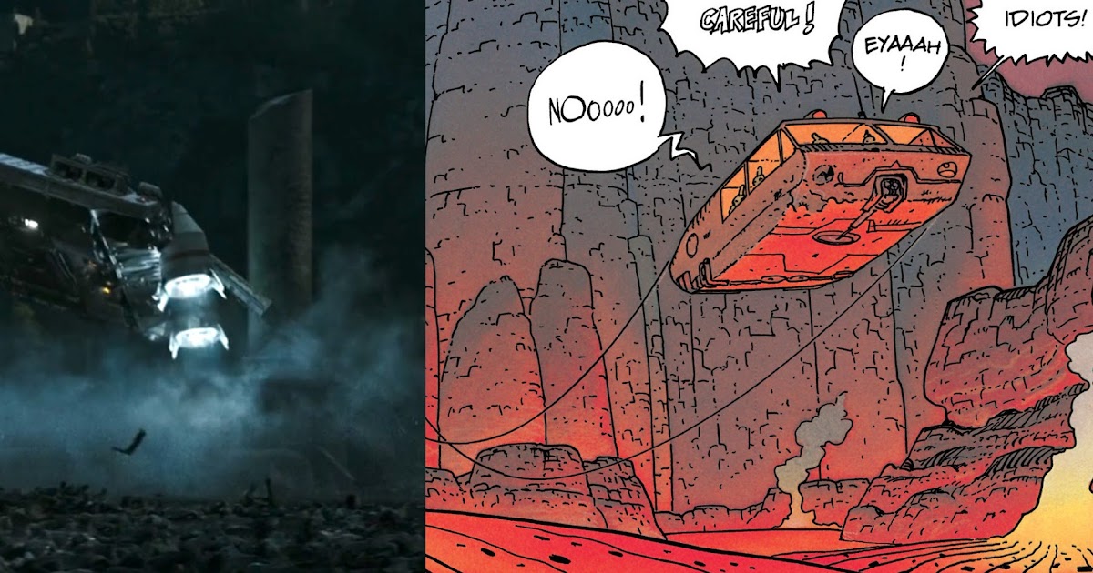 Alien Explorations: Alien Covenant: Moebius inspiration behind landing ...