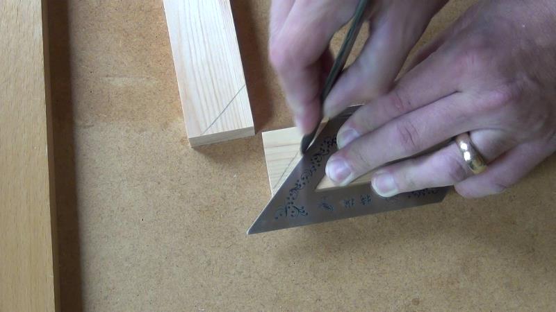 Hand Cut Joints: Tenon and Mitre