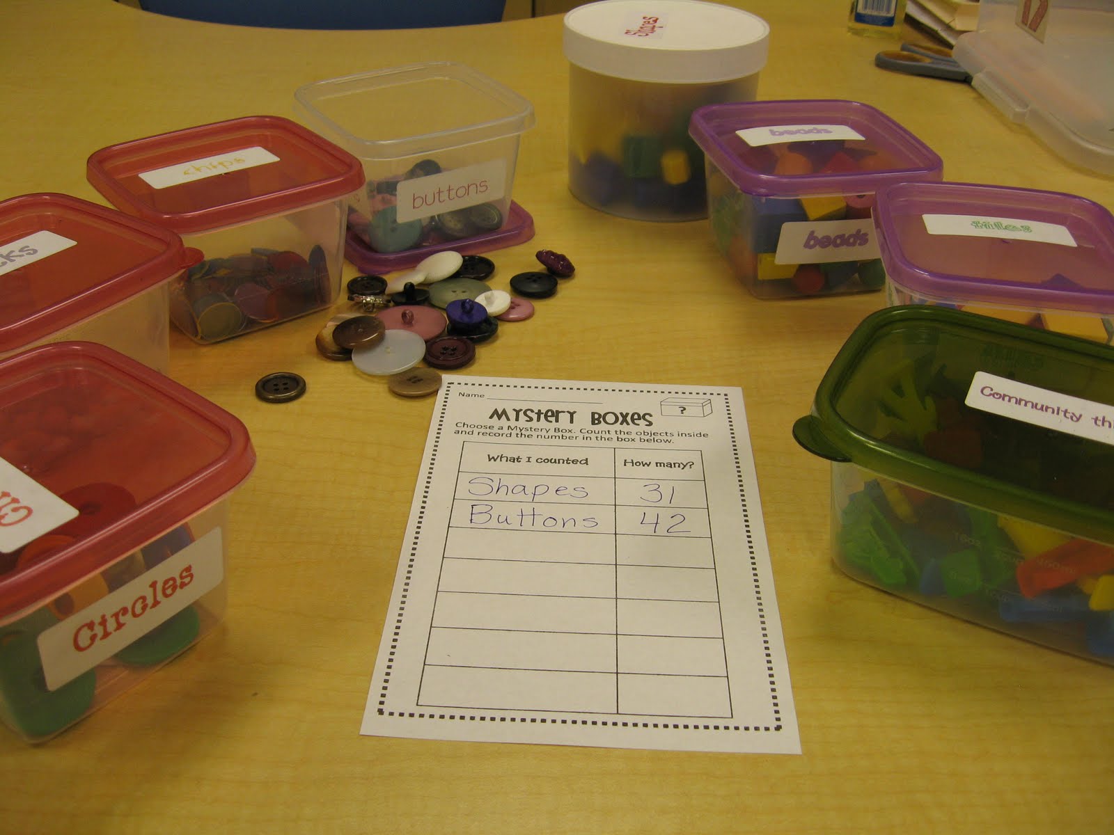 Peterson's Pad: Beginning of the Year Math Stations- FREEBIES