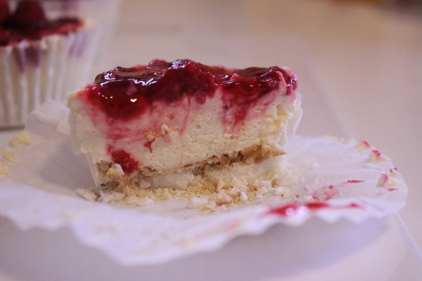 Cupcakes and Pearls: Mini Raspberry Cheesecakes with White Chocolate ...