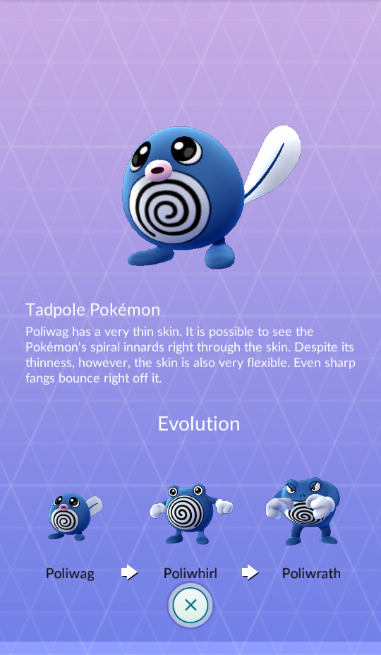 Pokemon Go: Tadpole Evolution