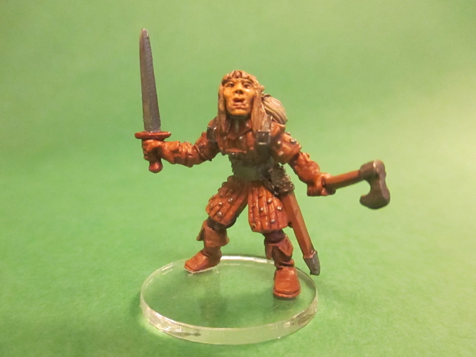 The Miniatures Man: Female elf archer from Reaper and female half-orc ...