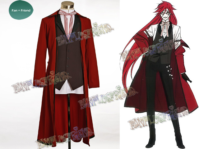 Grell black butler costume - stounbad