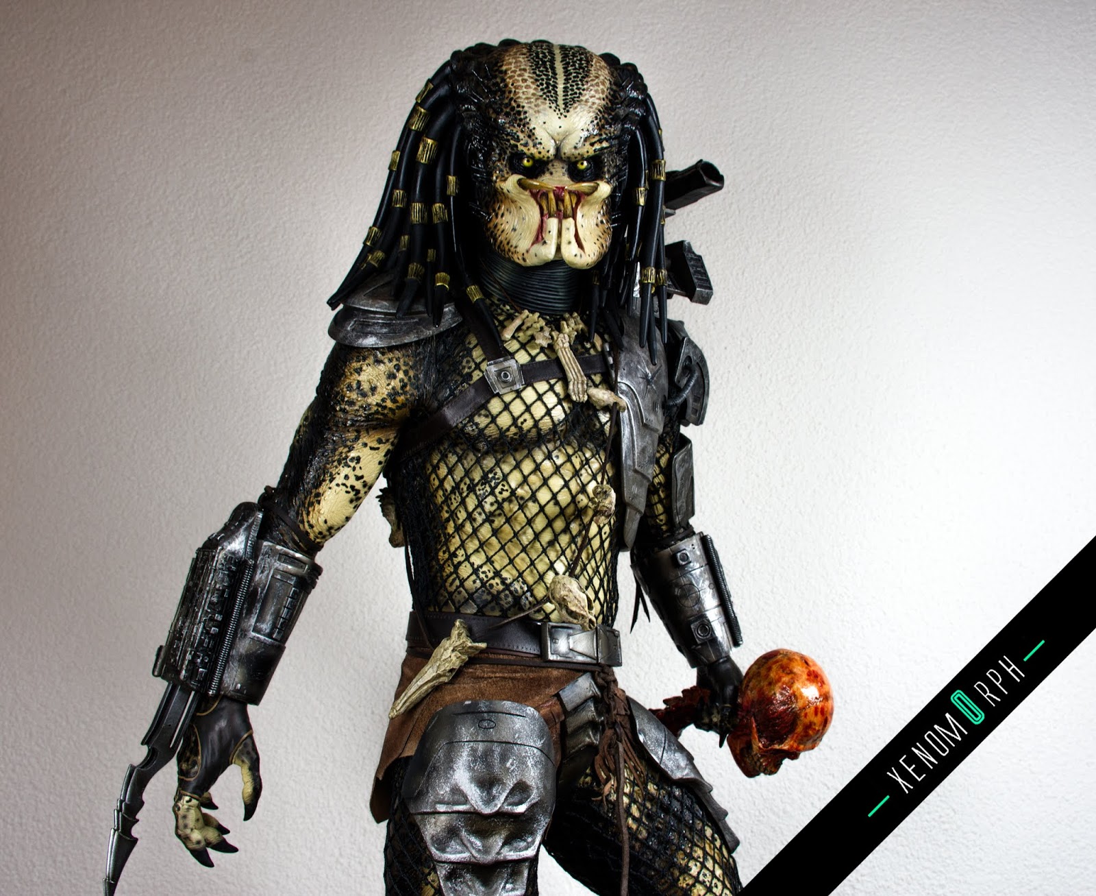 Sideshow Predator 1 Jungle Hunter maquette - repaint and resculpted ...