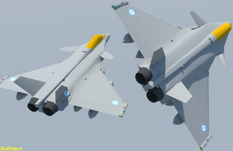 Rafale News: Artist view of a stealthy Rafale