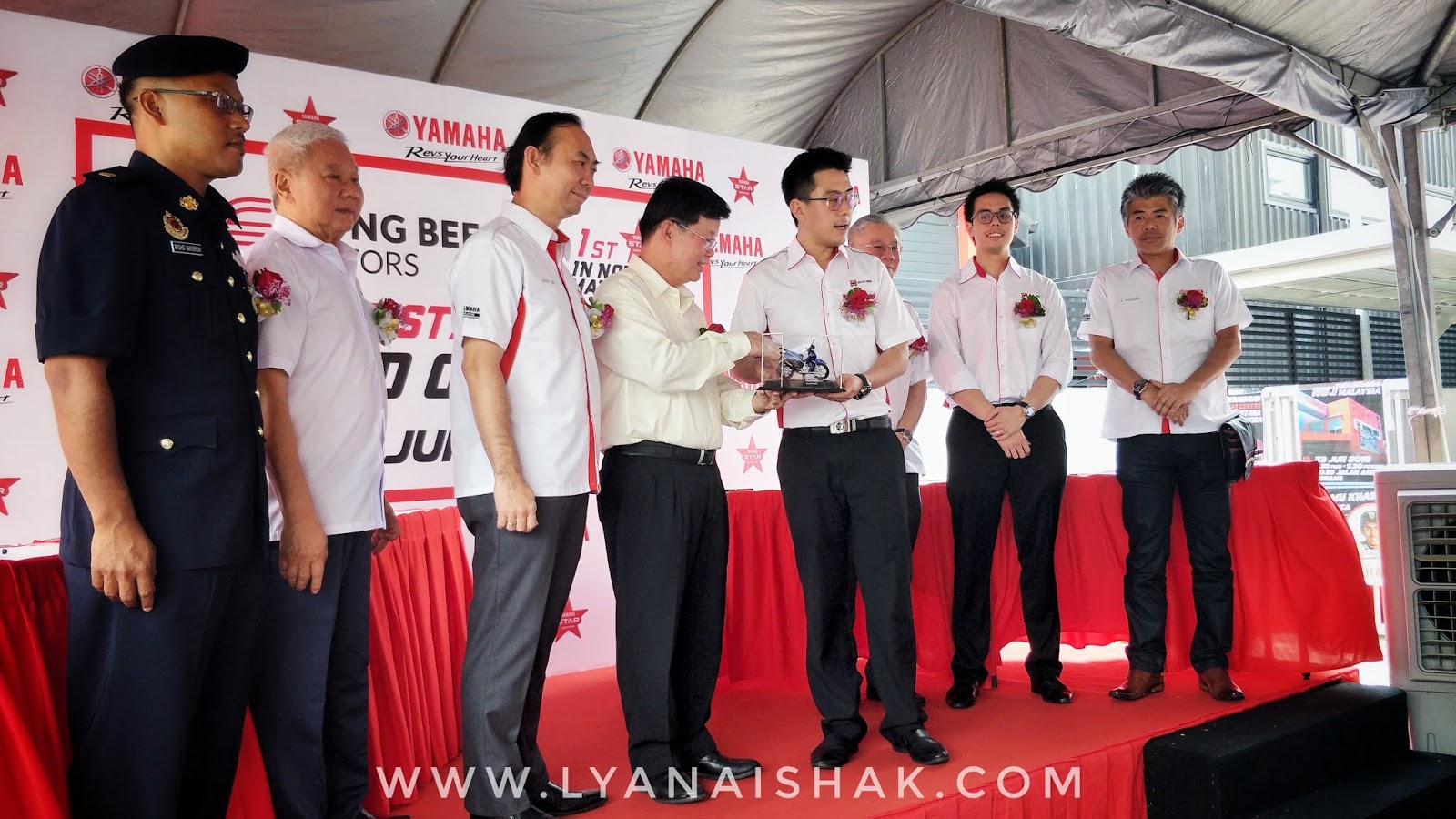 HONG BEE YAMAHA STAR CENTER - Pelancaran Pertama Yamaha Star Centre Di ...