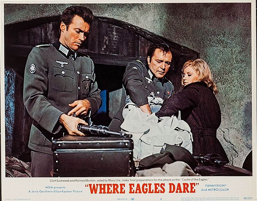 100 Years of Cinema Lobby Cards: Where Eagles Dare (1968)
