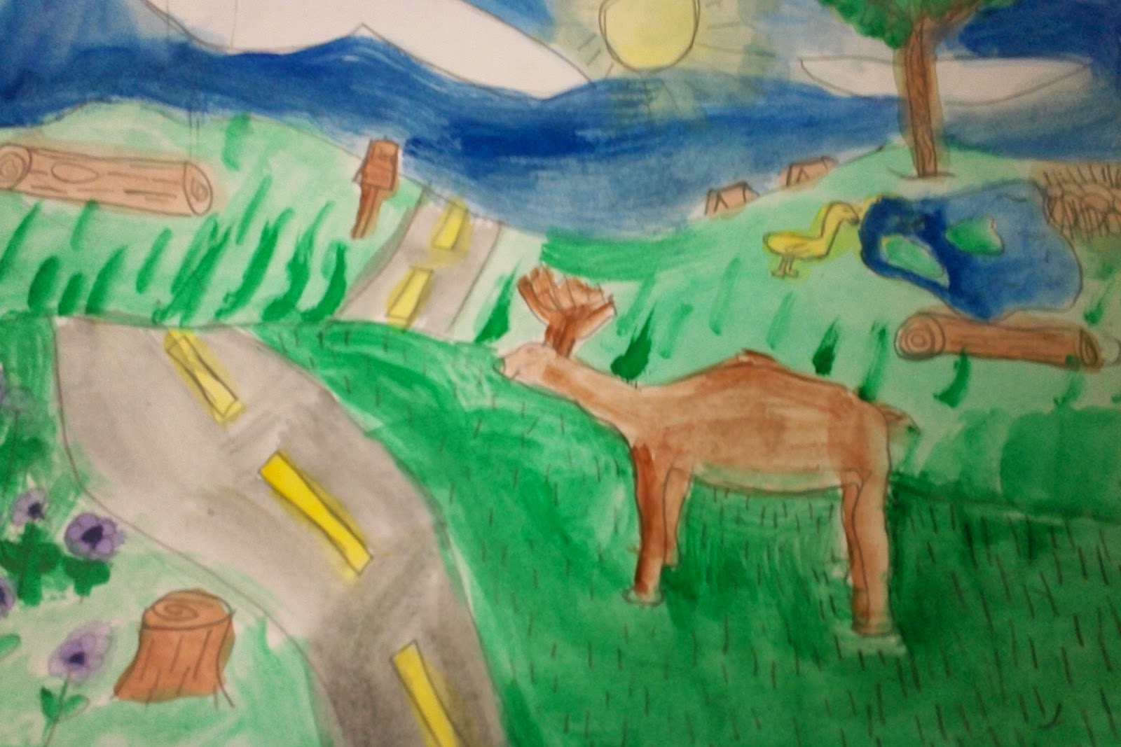 Art With Mr. E: Landscape Paintings: 4th Grade