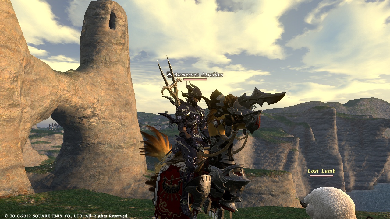The Ishgardian: Dragoon Armour.... and the Chocobo Barding