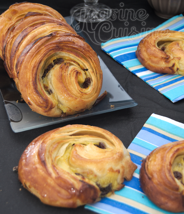 Les pains aux raisins