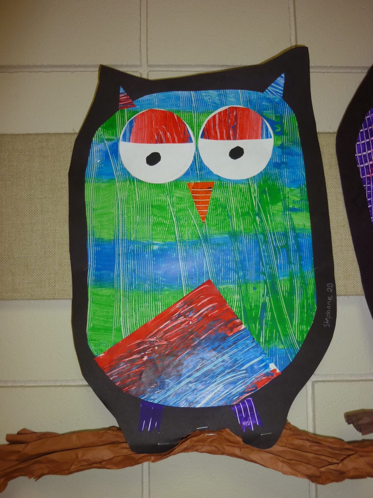 Mrs. Werner's Art Room: 2nd Grade Owls