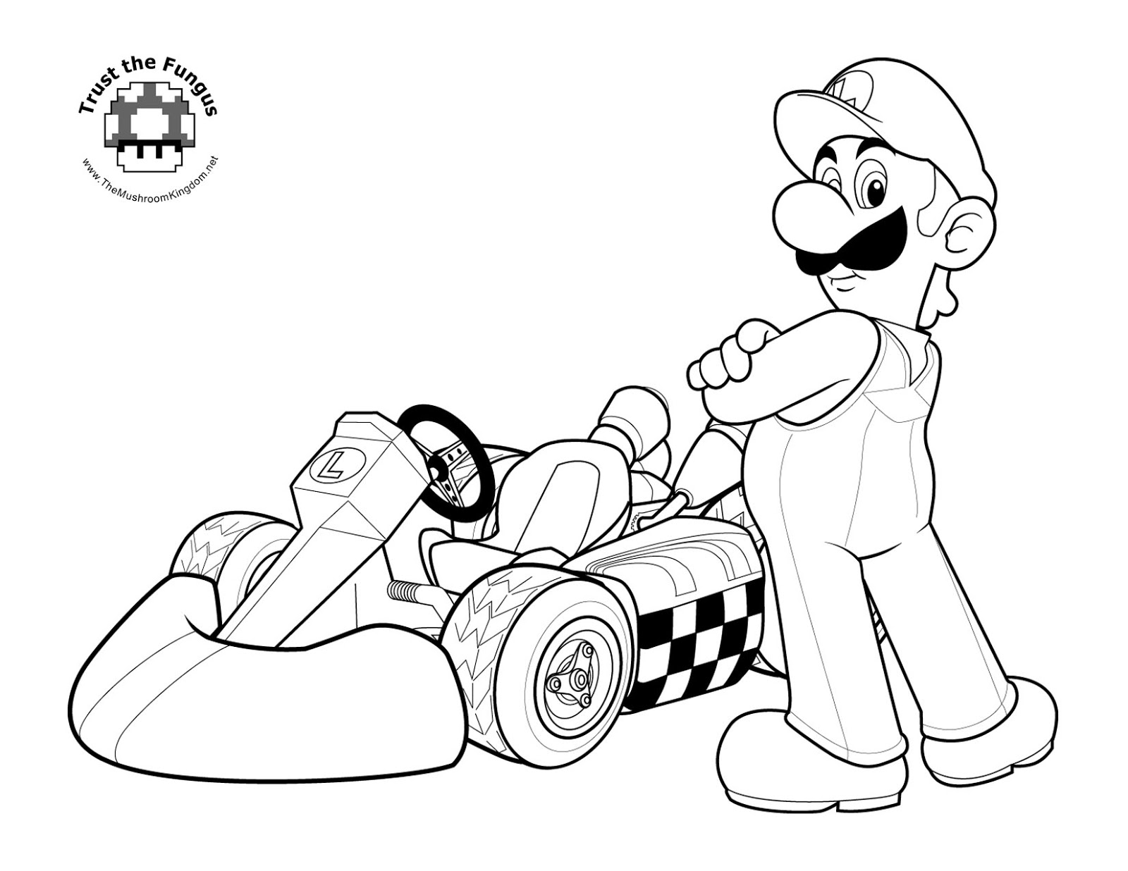 Gambar mewarna - Super Mario 2 - Gambar Mewarna