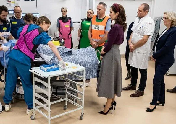 Crown Princess Mary opened Viborg Regional Hospital's new emergency center
