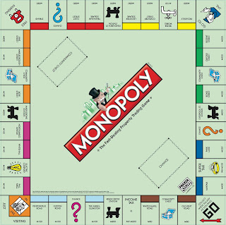 creativity productivity: DIY Monopoly Board