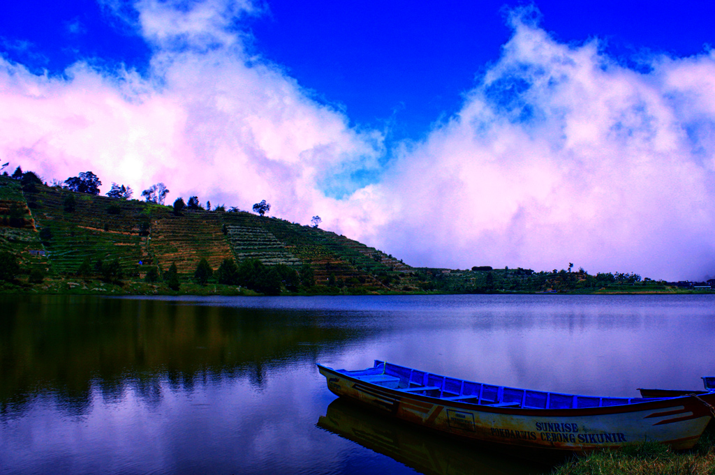 Telaga Cebong, Dieng Plateau