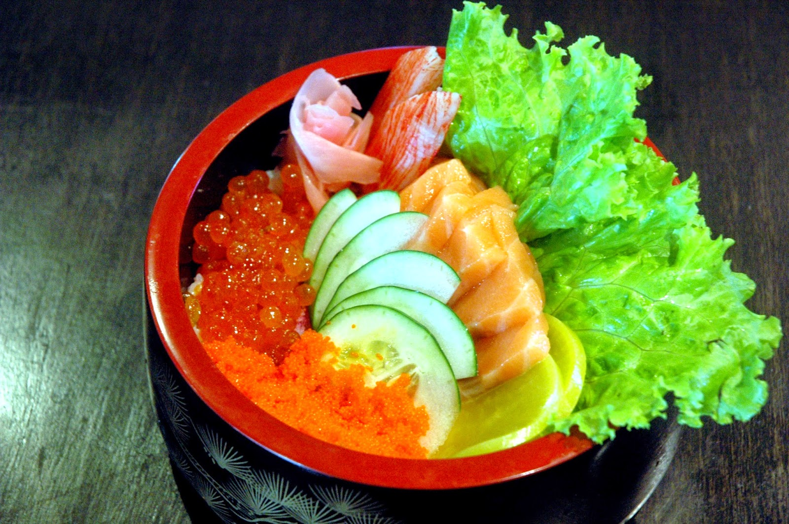DUDE FOR FOOD: Chirashi? Here's Four From Yumi...