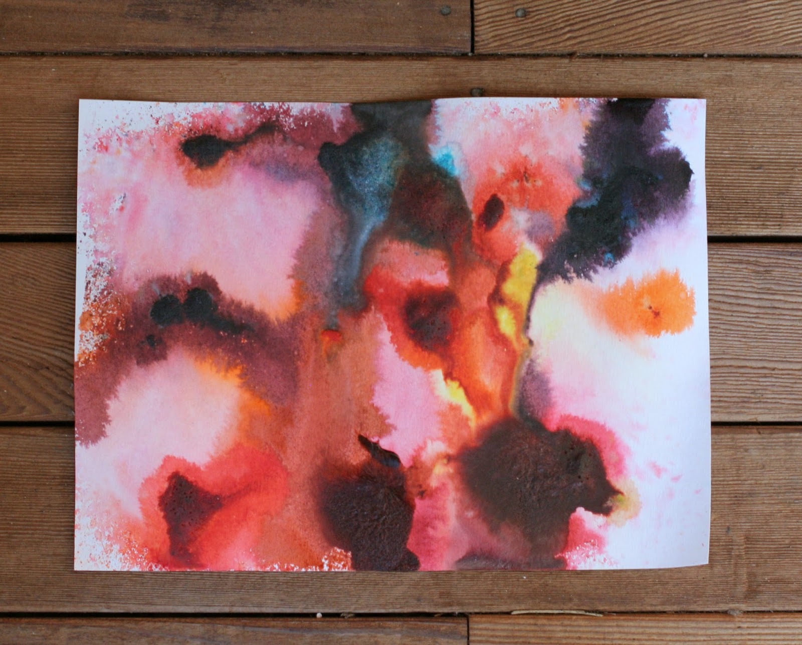 Beautiful Kid-Made Abstract Art