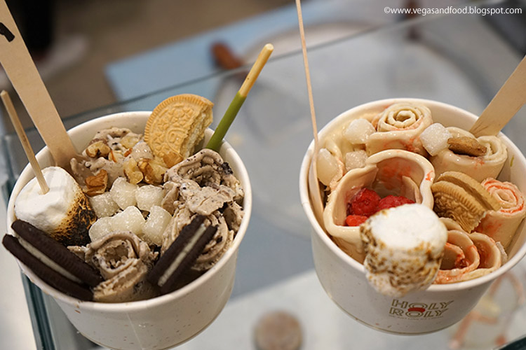 Holy Roly ice cream - Vegas and Food