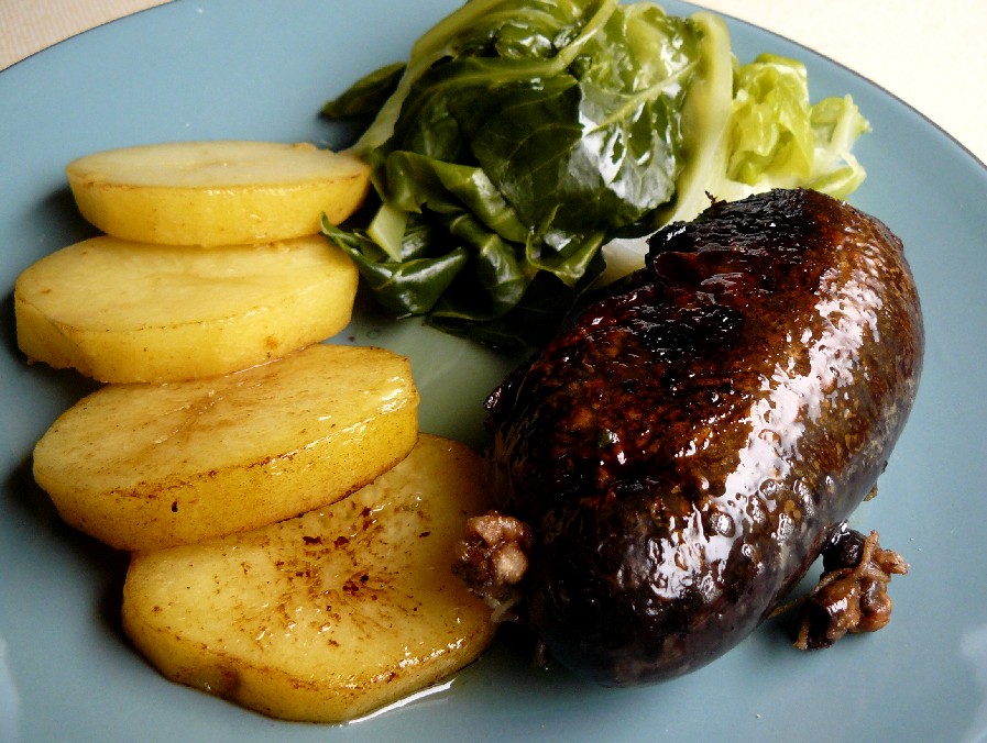 Outras Comidas: Morcela da Guarda (como se come por lá)