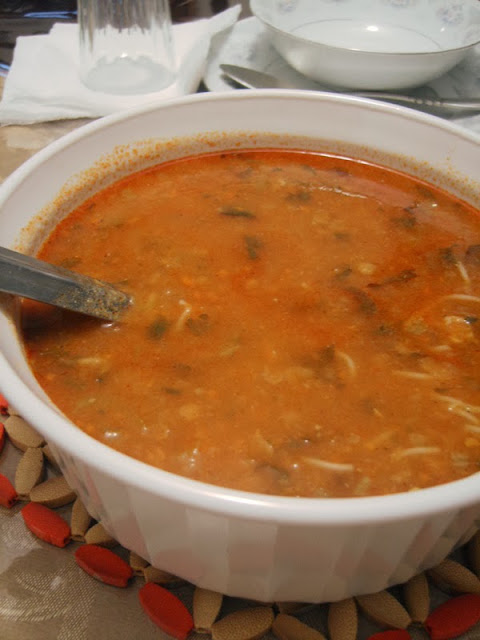 Algerian Soup with Lentils, Chicken, and Vegetables - Confessions of a ...