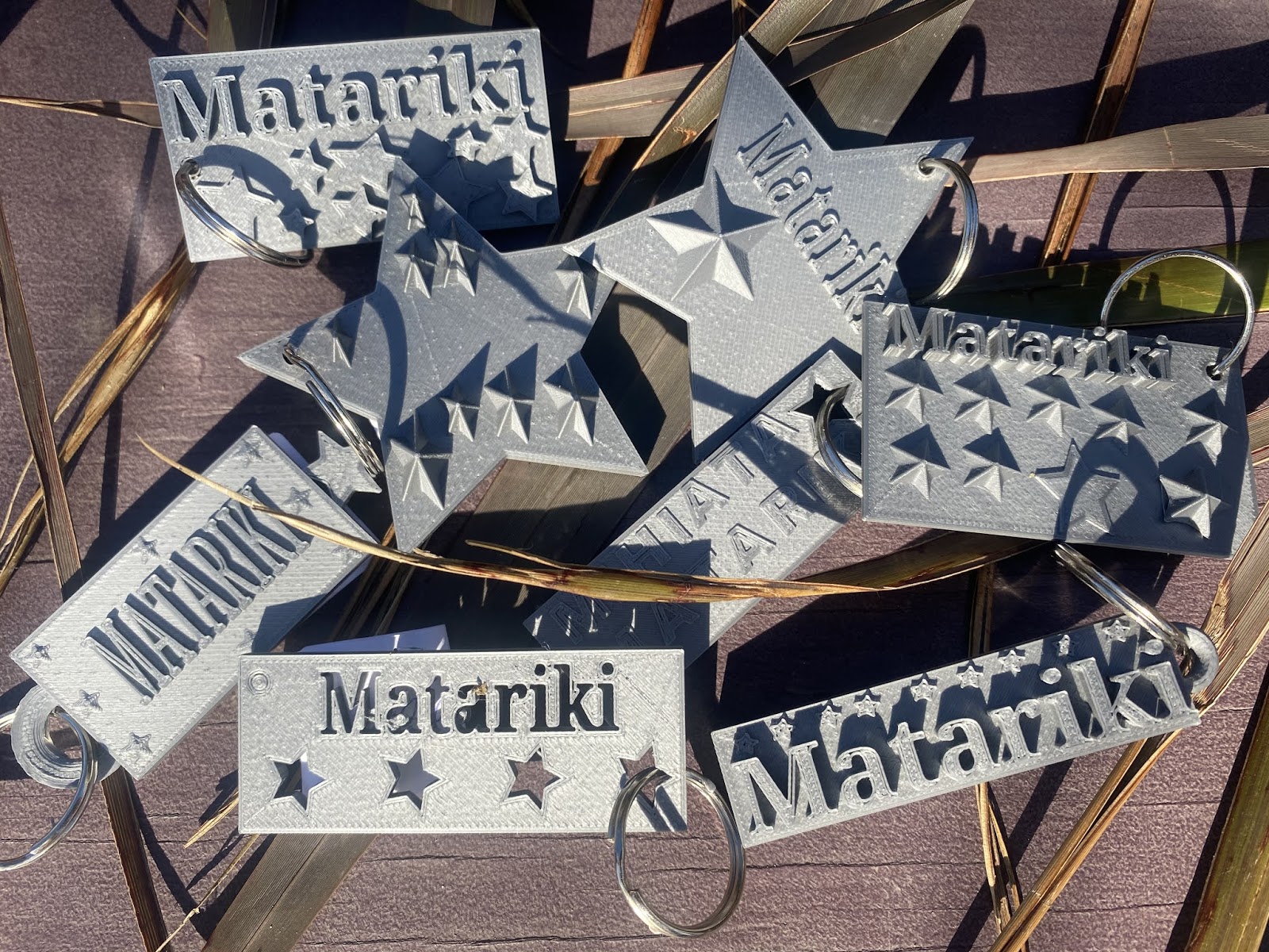 Ata Hāpara @ Rāwhiti School: Matariki Bag tags & Key rings...