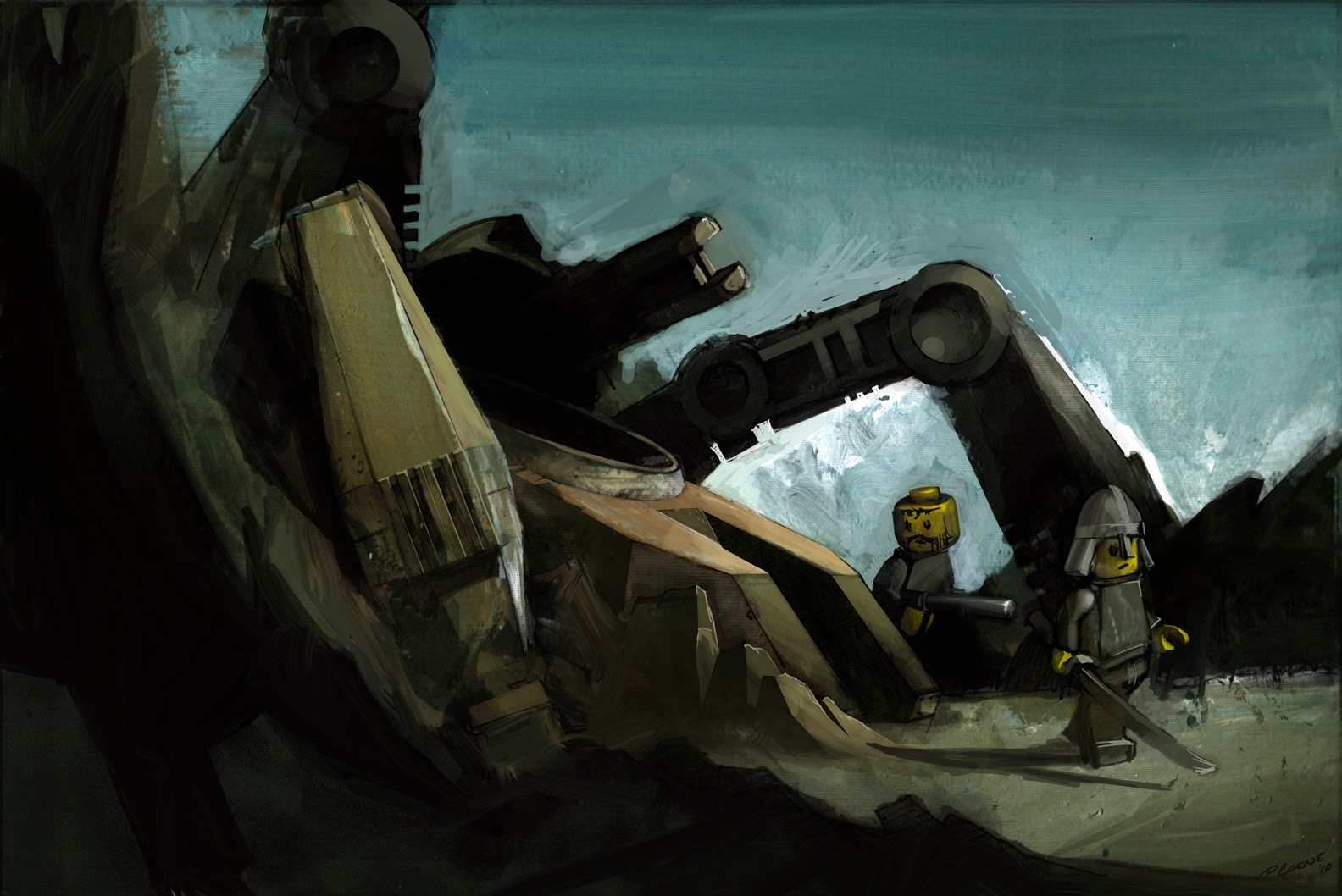 Peter Coene's Concept Art and Drawings