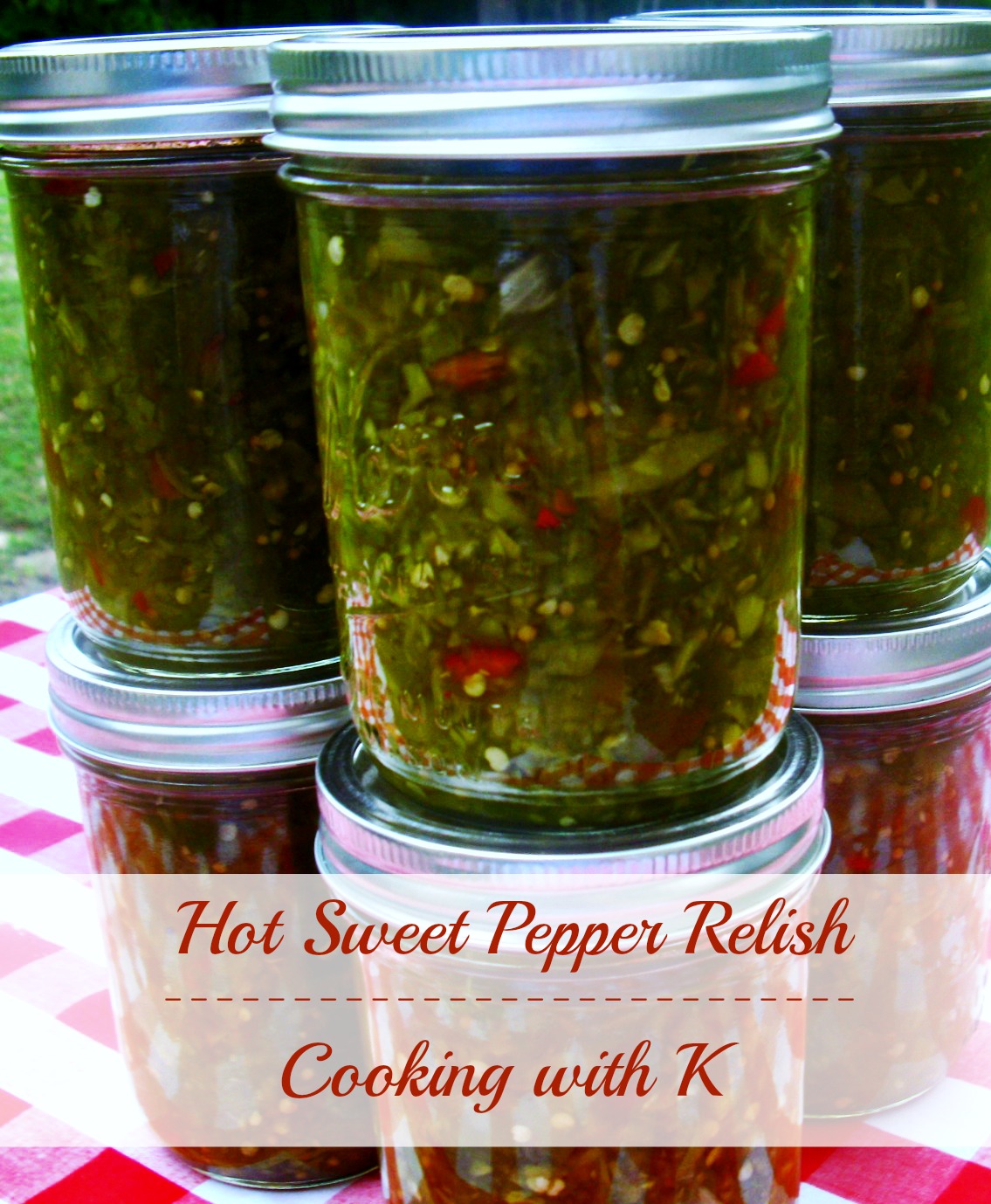 hot green pepper relish recipe