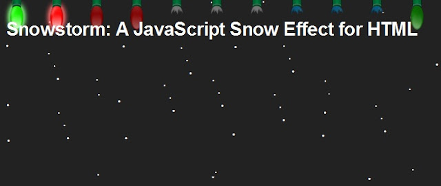 6 Top Jquery Snow Falling Effect Plugin Tutorials With Example Aspnetcnetvbnetjquery