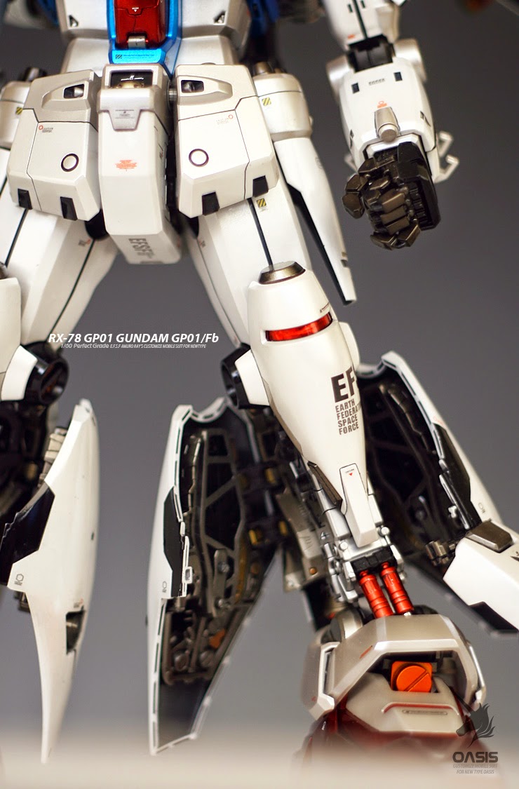 PG 1/60 RX-78GP01 Gundam GP01 FB - Painted Build