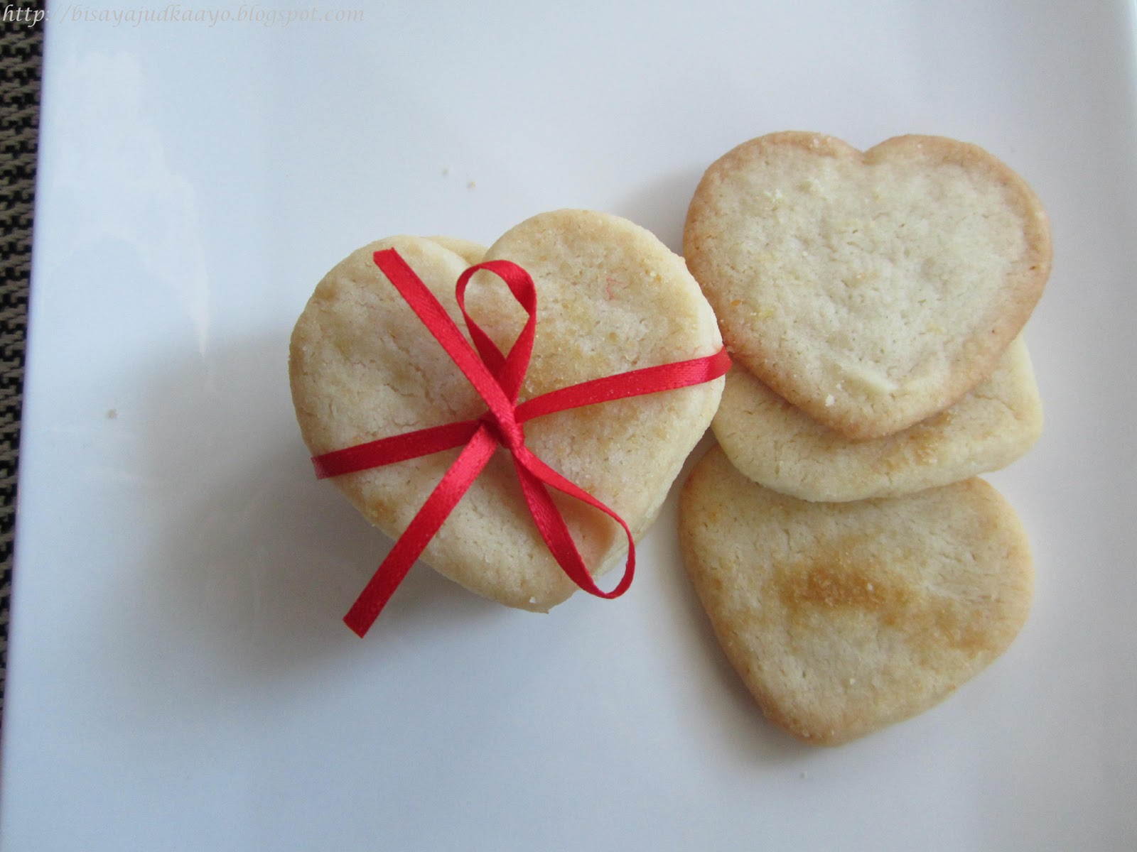 Inato lang Filipino Cuisine and More: SHORTBREAD LEMON COOKIES