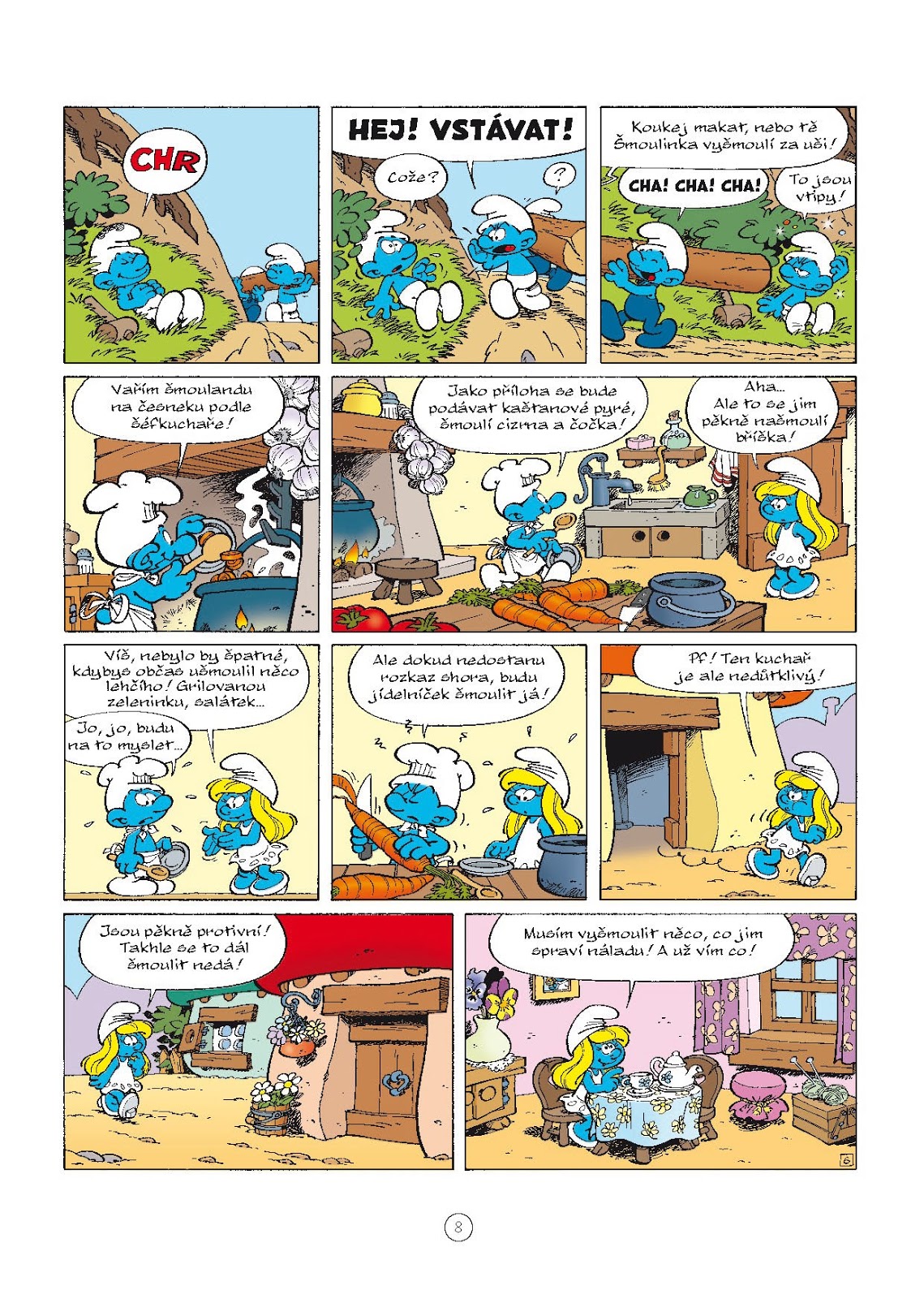 Comics Blog: #1511: Šmoulové 28: Hvězda Šmoulinka - 70 %