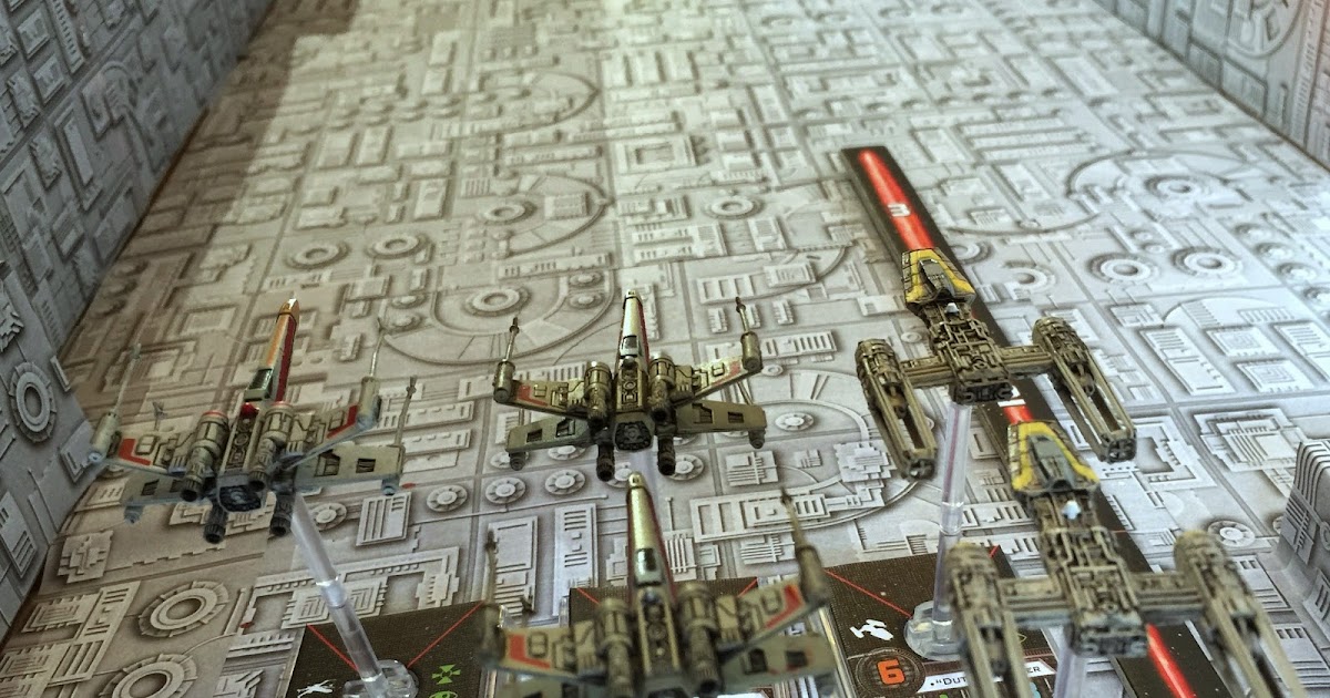 Battle Gaming One: X-Wing -- Death Star Trench -- A Cooperative Scenario?