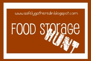 Safely Gathered In: Food Storage Hunt: I Dare You to Eat It!