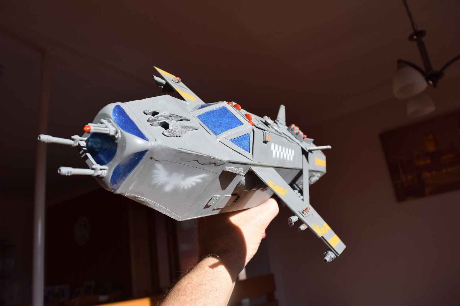 John's Toy Soldiers: Scratch Built Imperial Navy Fury Interceptor P5