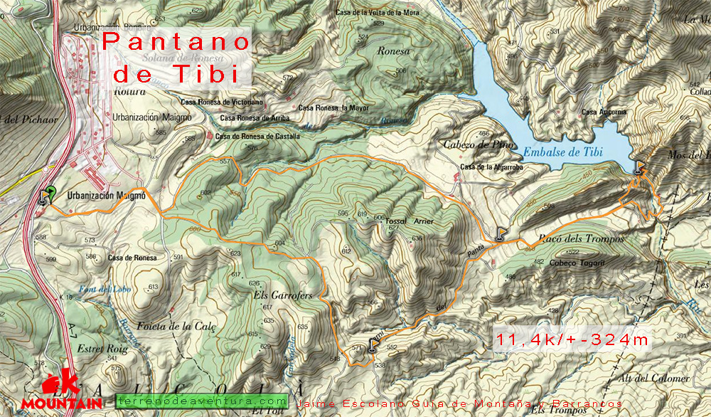 Pantano de Tibi, el más antiguo de Europa