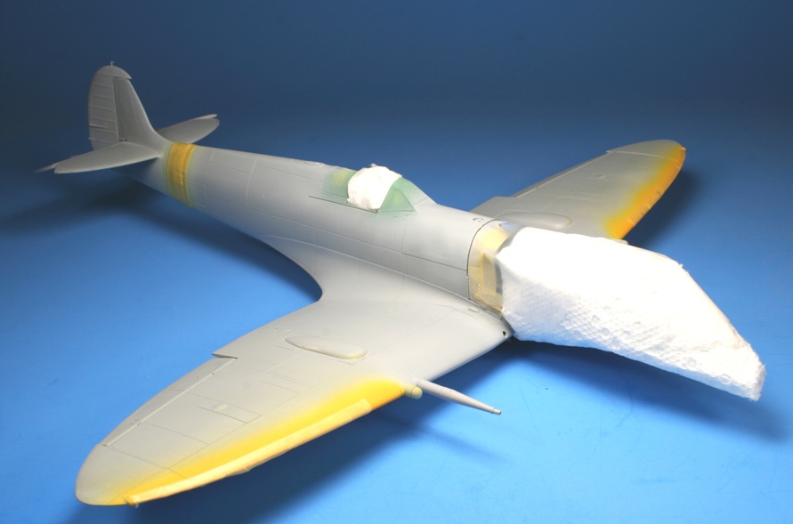 A Blog About Marty's Models: Painting started on the Tamiya 1/32 ...