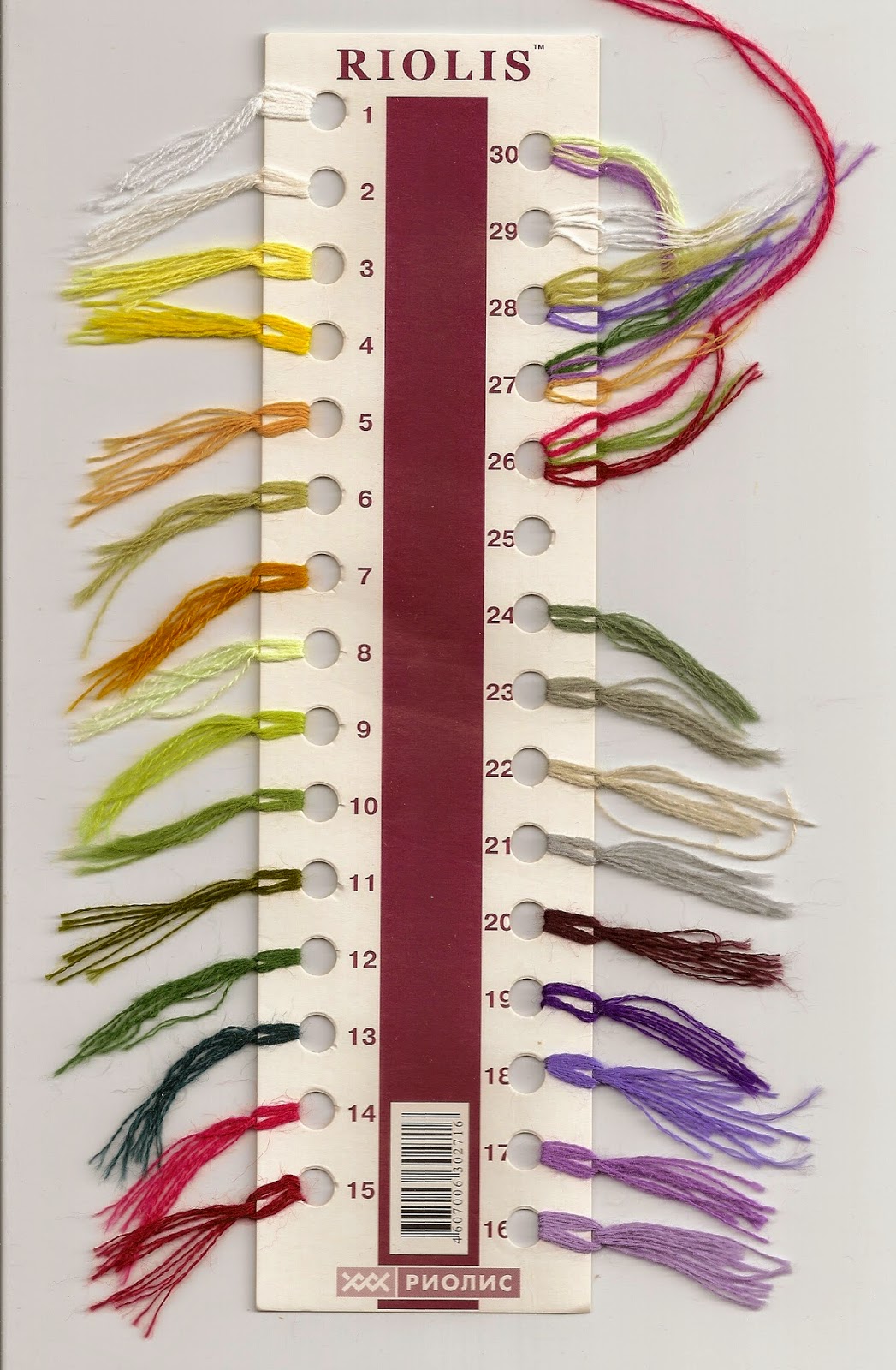 Вышивалка: Схема вышивки Riolis 924 "Полевые цветы"