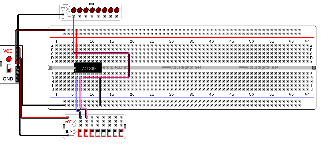 Arquitectura Computacional: Compuerta Lógica XOR