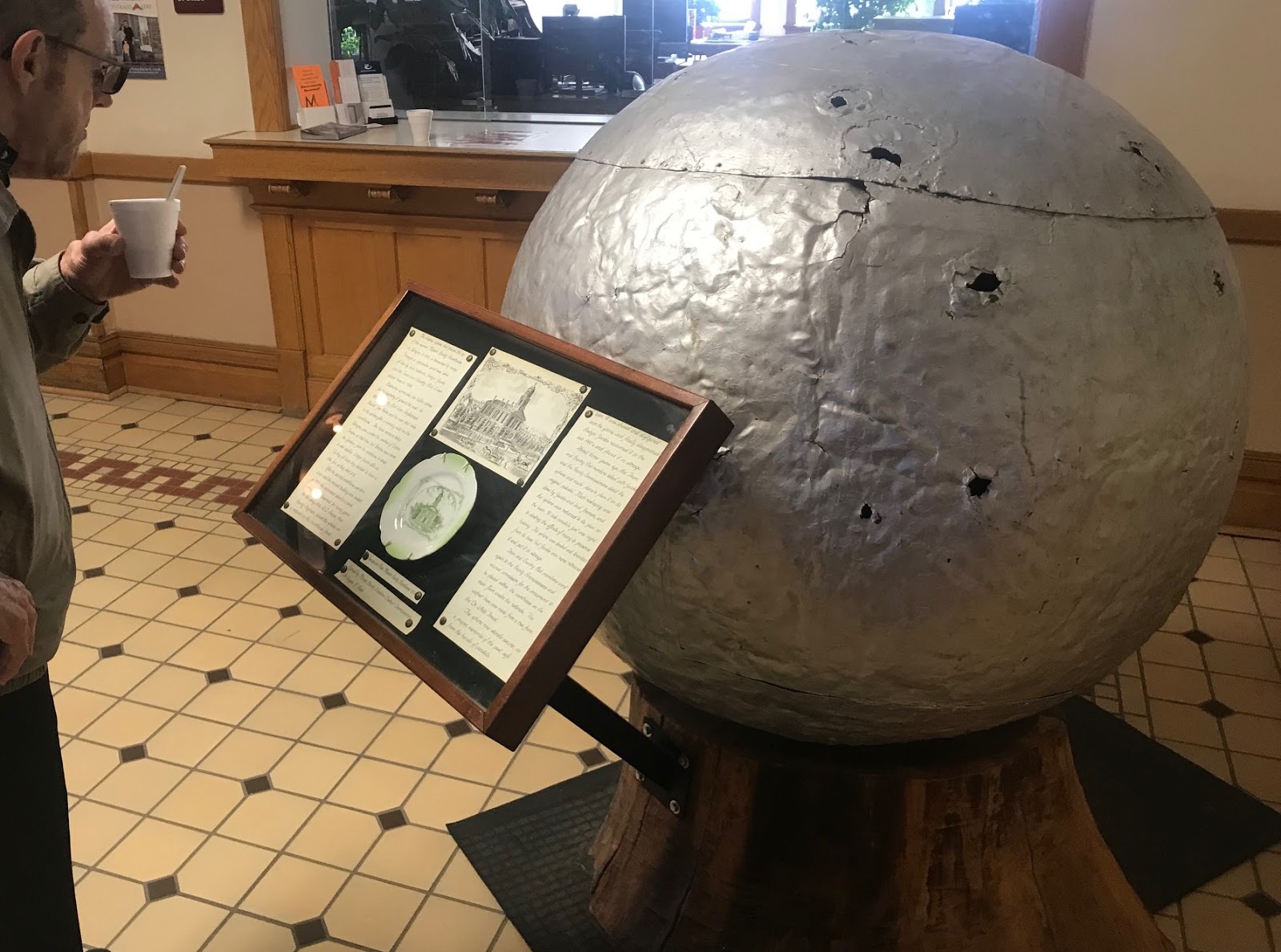 The Civil War Picket: A shiny ball that rested atop Missouri courthouse ...