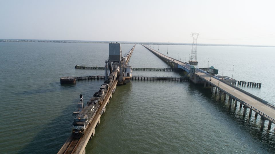 Industrial History: NS/Southern Bridge over Lake Pontchartrain