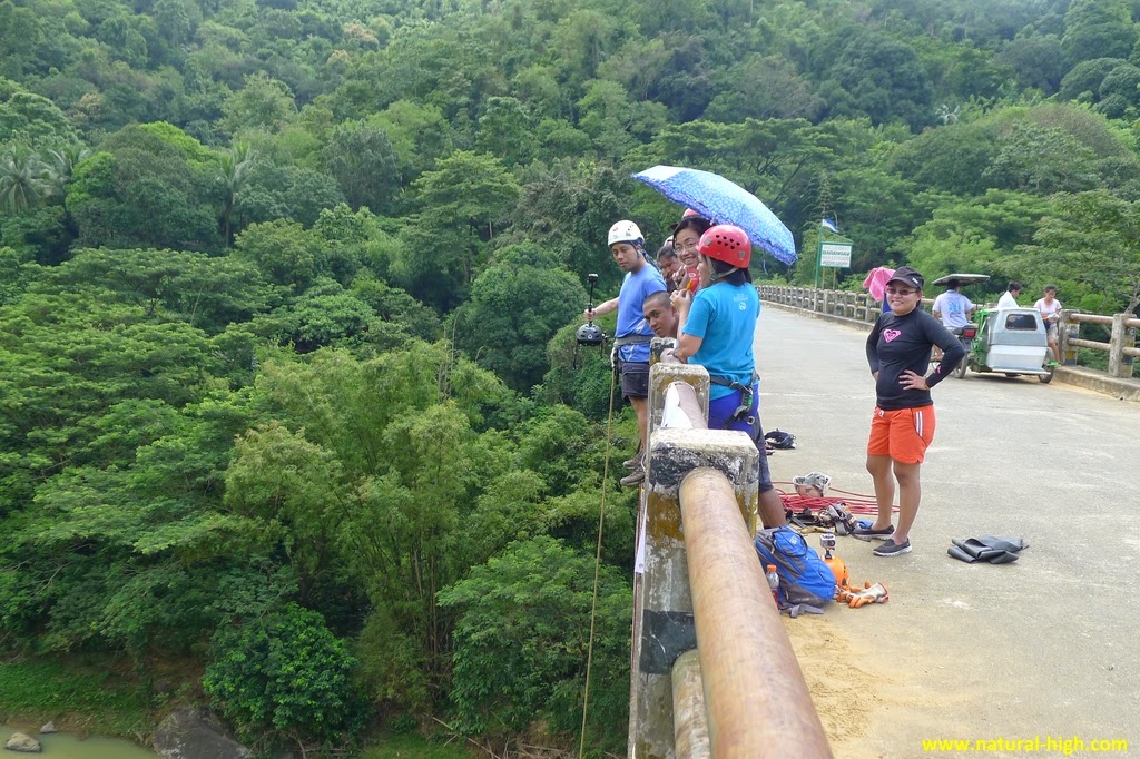 Nature-ral High: Rappeling 101 at Bitbit Bridge
