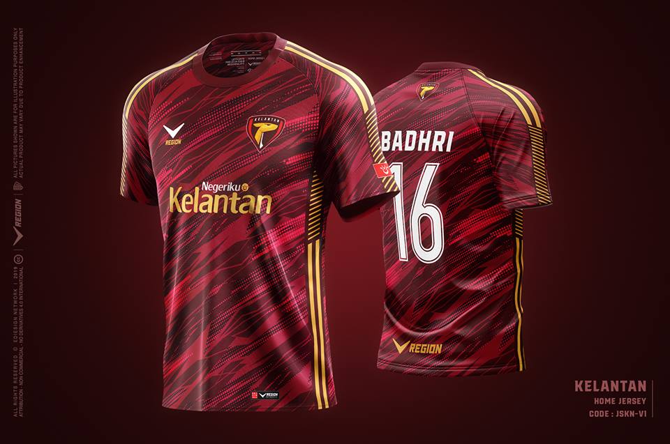 15 Rekaan Jersi Rare Setiap Negeri Di Malaysia Dari Region Malaya Yang ...