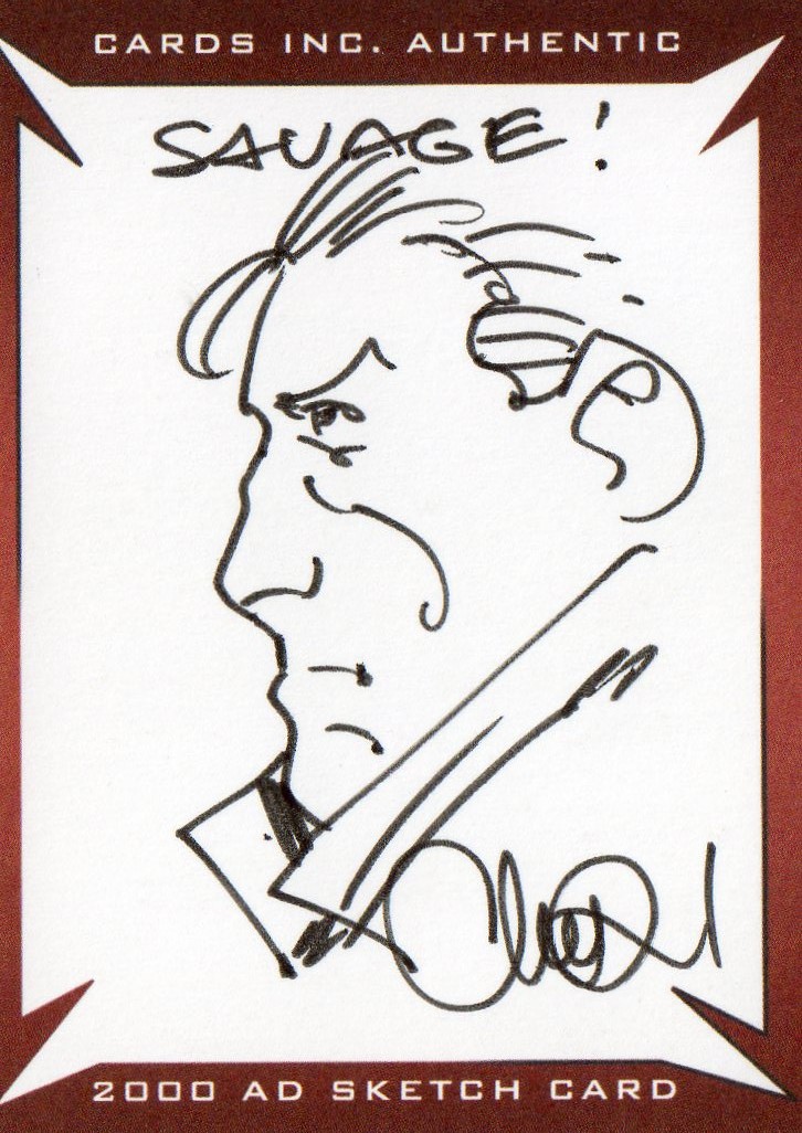 Cellar of Dredd: 30 Years of 2000AD Sketch Cards (2000AD artists)