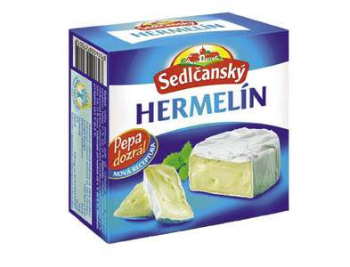 Recepty na domácí nakládaný hermelín: Sýr hermelín