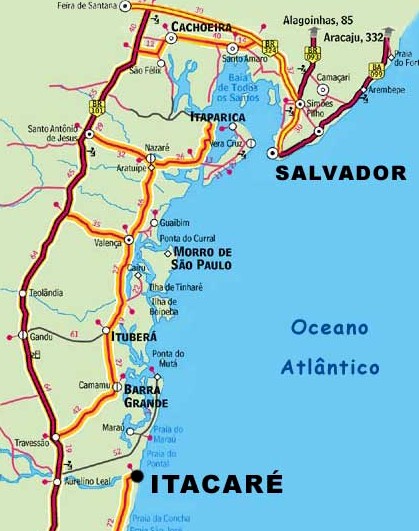 Itacaré - Uma Viagem de Conhecimento e Aventura: INFORMAÇÕES DA CIDADE ...