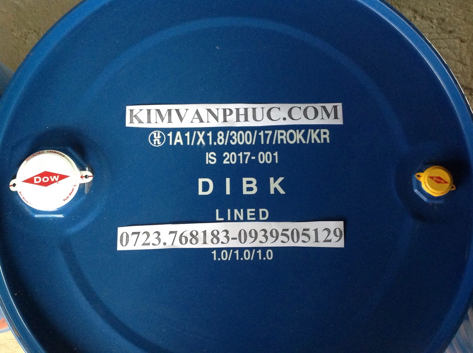 Cung cấp hóa chất Di isobutyl Ketone (DIBK) - Kim Vạn Phúc - Cung Cấp ...