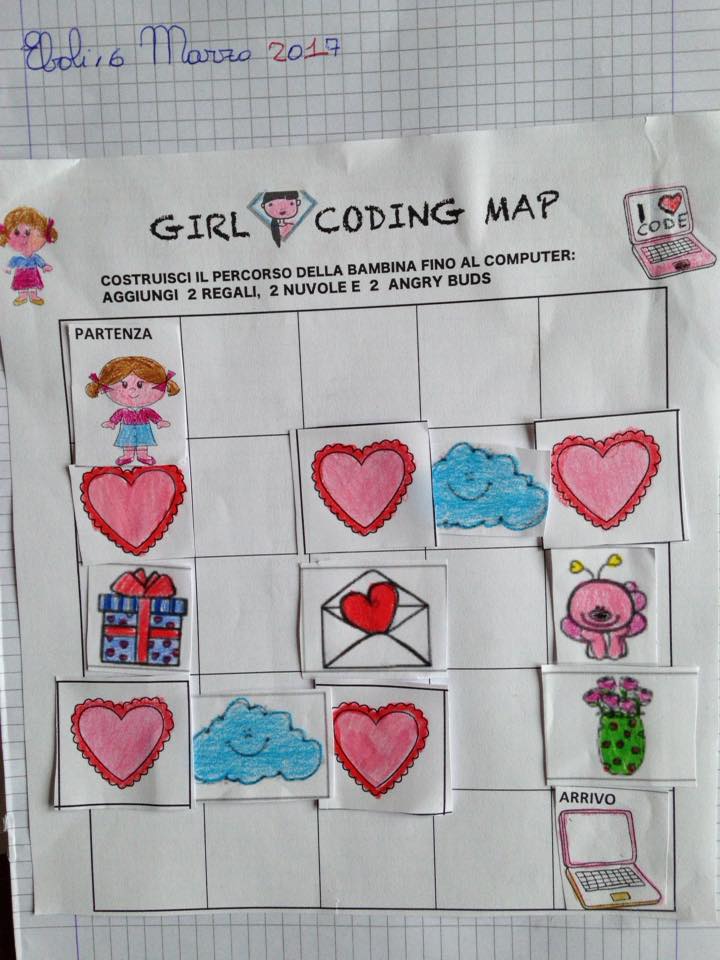 CODING GIRL'S MAP
