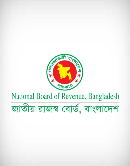 national board of revenue bangladesh vector logo